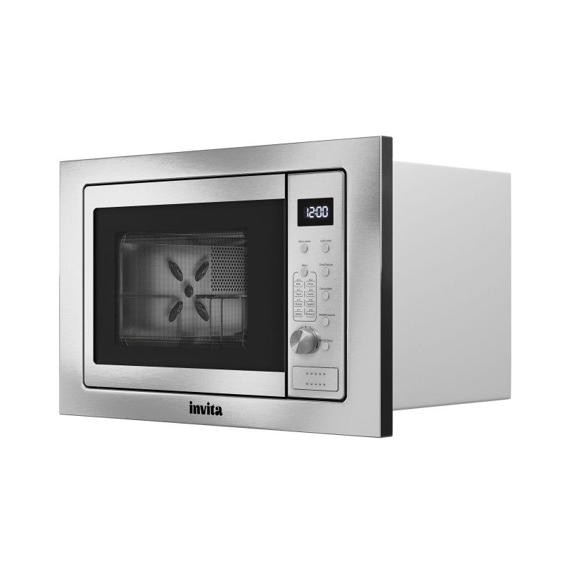 Micro-ondas de Embutir Inox 25L Invita 220V